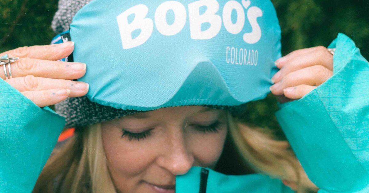 Custom goggle covers for Bobo's | Anthem Branding