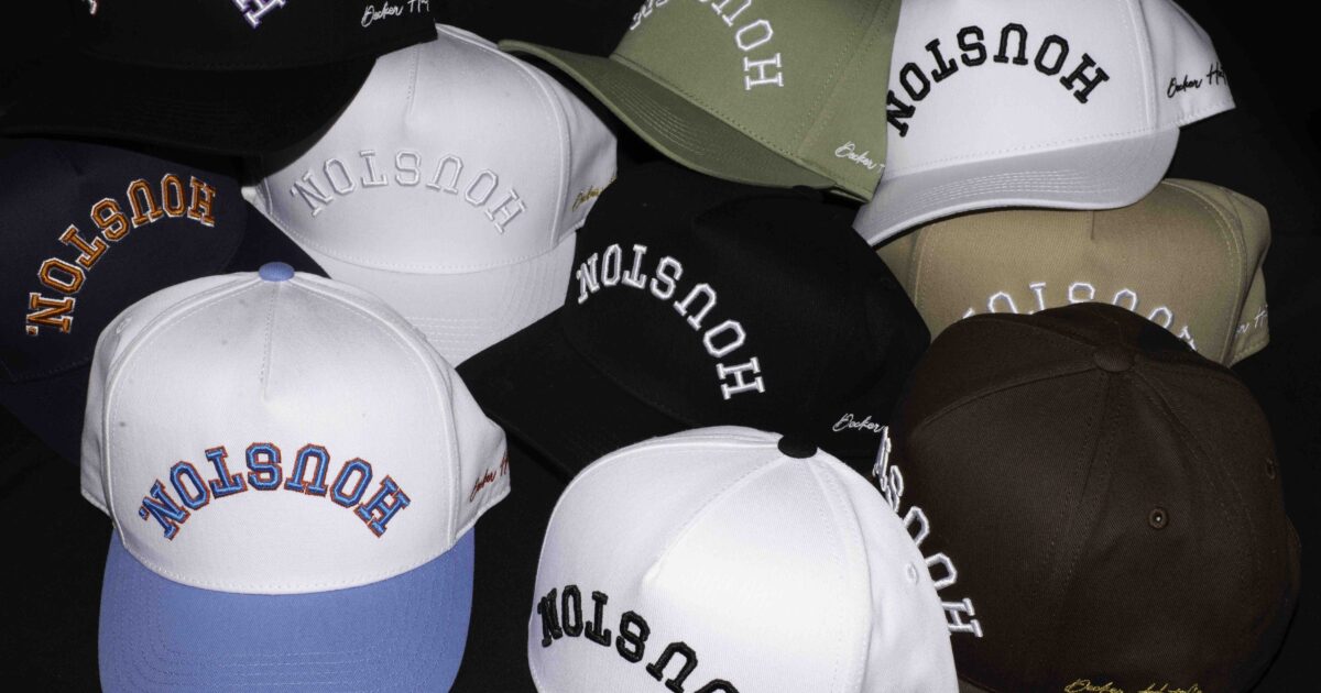 Custom "Houston" hats for Decker Hat Co. | Anthem Branding