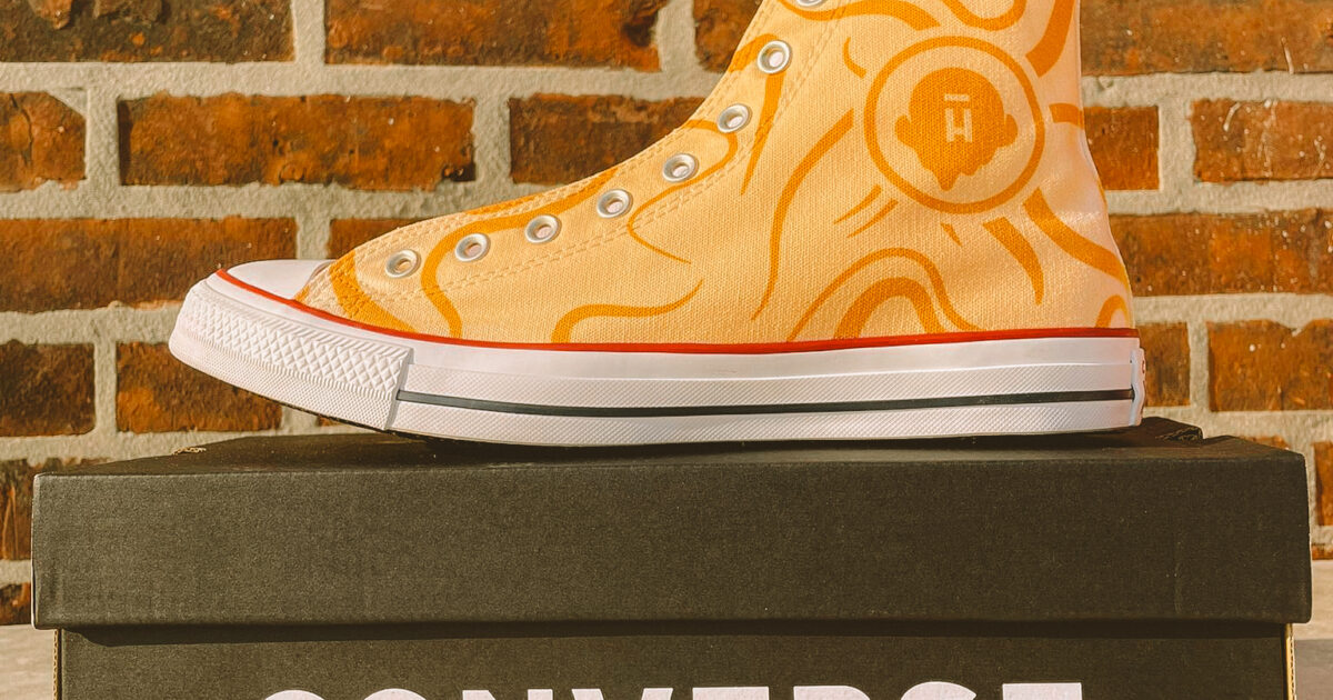 Custom Converse high tops personalized to your brand | Anthem Branding