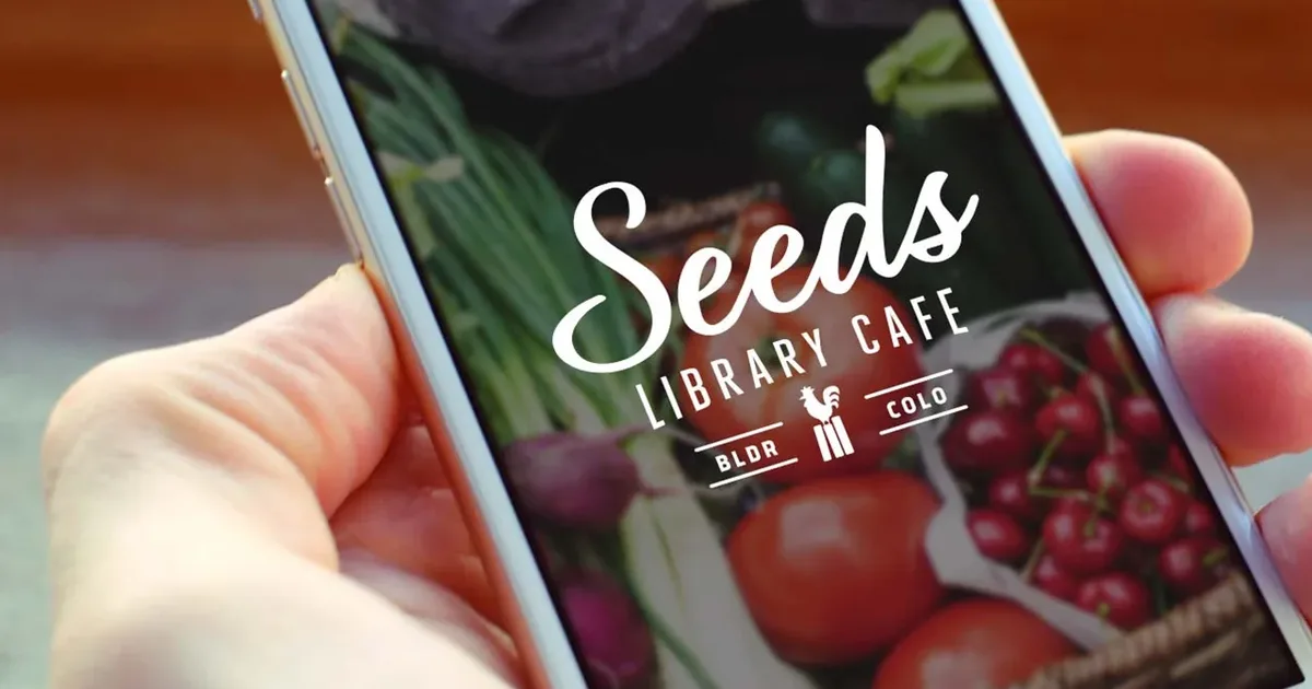 Branding for Seeds Library Cafe | Anthem Branding