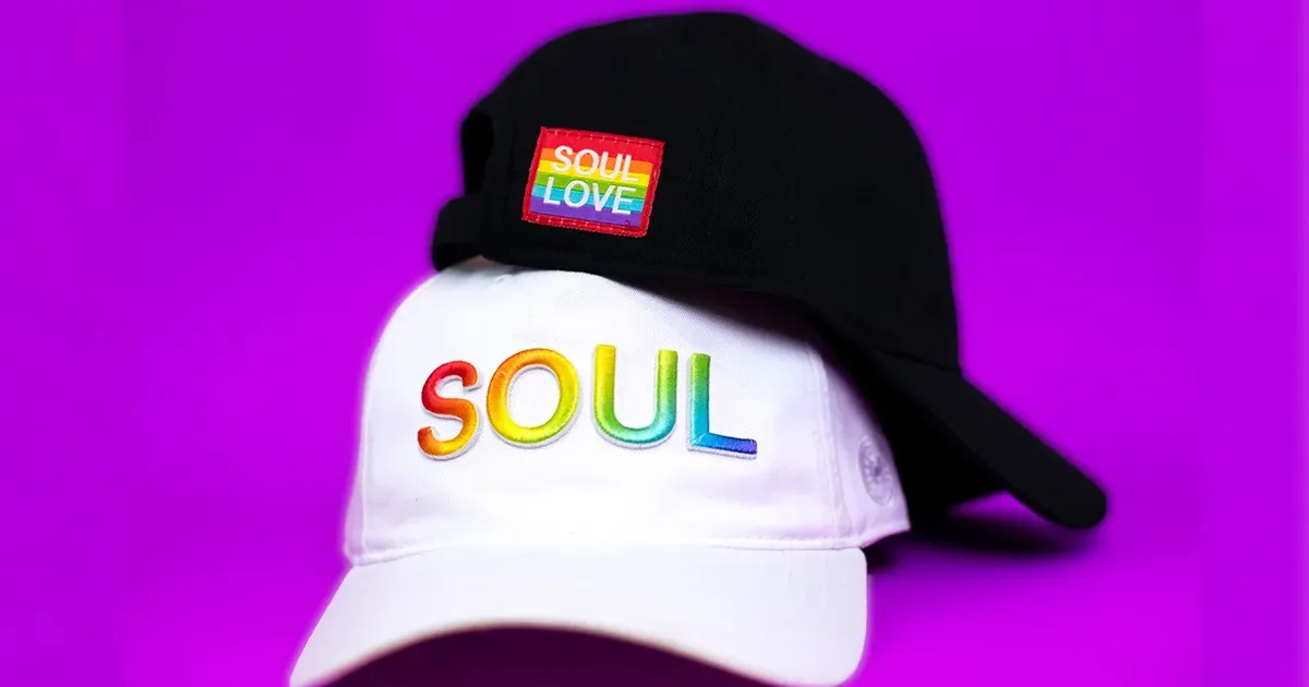 Custom pride hats for SoulCycle | Anthem Branding