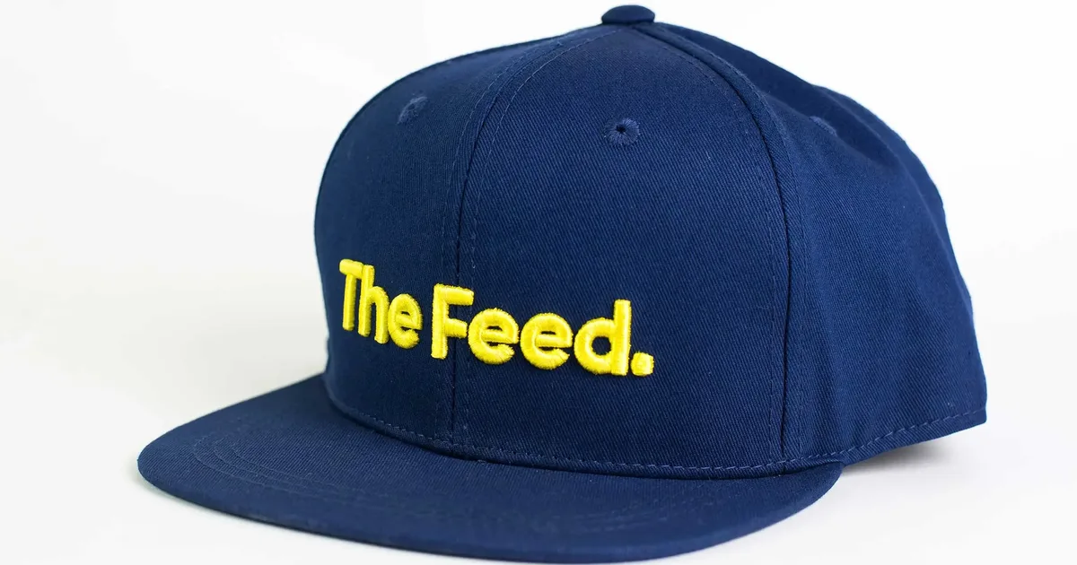 Custom hats for The Feed | Anthem Branding