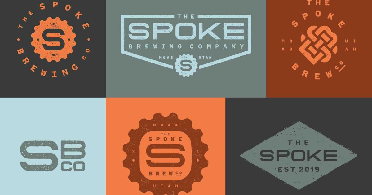 Brand identity for The Spoke Brewing Co. | Anthem Branding