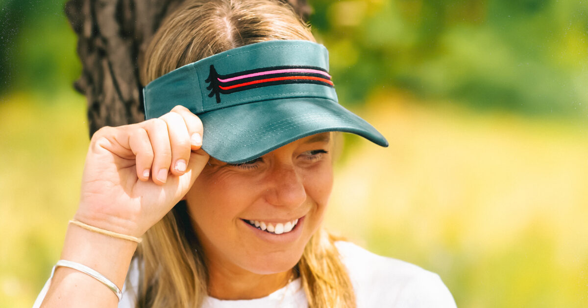 Custom visors | Visor hats with your logo | Anthem Branding
