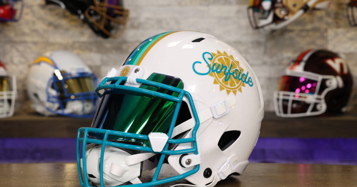 Custom Helmets | Varsity Level | Anthem Branding